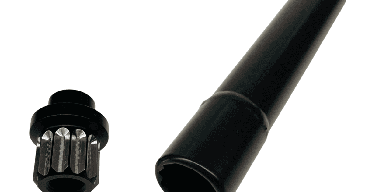 Pit Socket Extension - 12pt - 3/4" Black By Drag Race Solutions ...