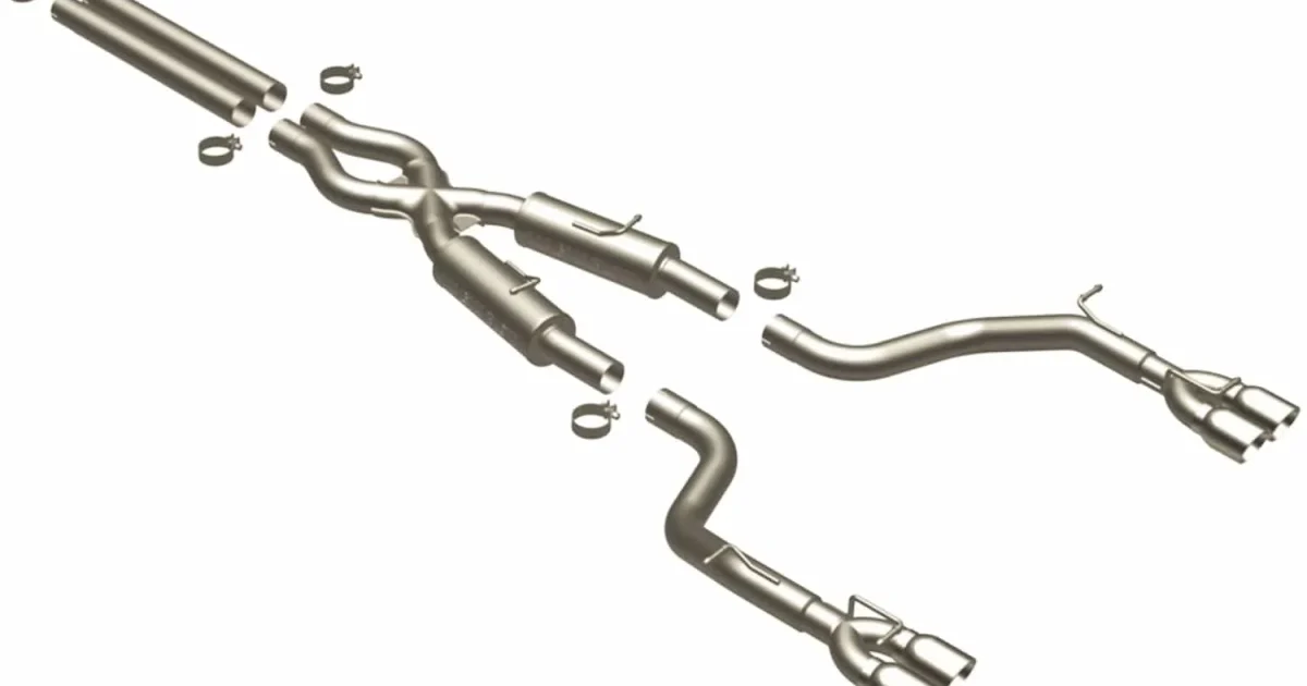 Magnaflow 2008-2014 Dodge Challenger Cat-Back Competition Series ...