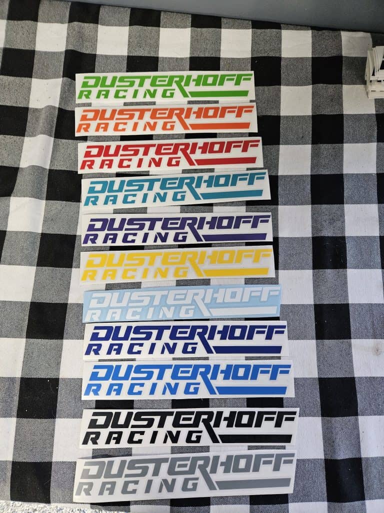 Dusterhoff Racing Decal - Dusterhoff Racing