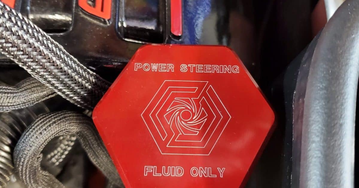 Billet Hellcat Power Steering Cap By TBA Machine - Dusterhoff Racing
