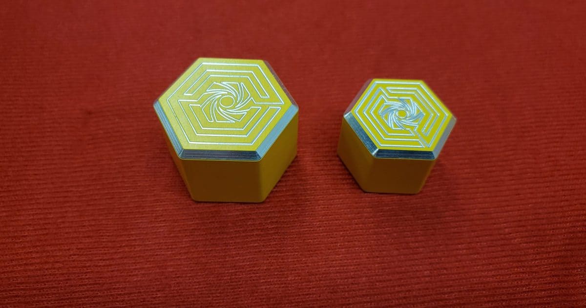 Billet Trackhawk AC Caps By TBA Machine - Dusterhoff Racing