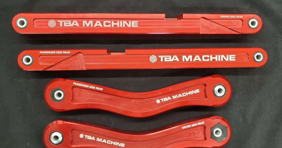 Billet Rear Suspension Package Trackhawk, Durango SRT, Jeep SRT By TBA ...