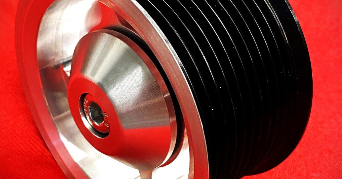 TRX Grooved Tensioner Pulley By TBA Machine - Dusterhoff Racing