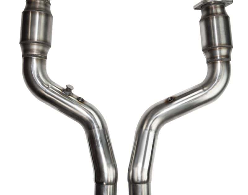 3" SS GREEN Catted OEM Connection Pipes W/EPS. 2012-2023 LX Platform 6 ...