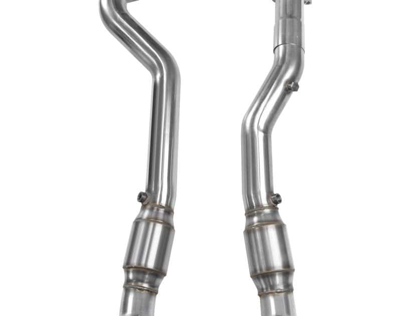 3" SS GREEN Catted OEM Connections. 2011-2020 WK2 Jeep/Durango 5.7L By ...