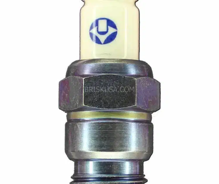 RR12S Silver Spark Plug By Brisk Racing (EACH) - Dusterhoff Racing